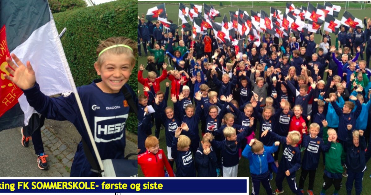 Bli med på Viking FKs fotballskole i sommer / Viking